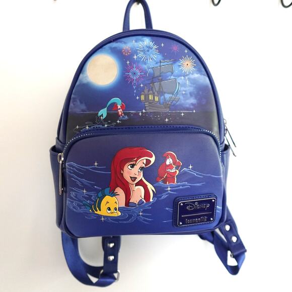 Loungefly | Bags | Disney Loungefly Mini Backpack The Little Mermaid ...